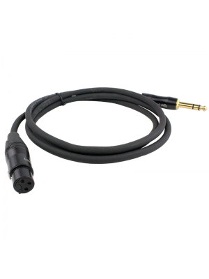 CXLRFQ-10 CABLE PARA INTERCONECTAR XLRF - PLUG 1/4" BALANCEADO 10 FT ...