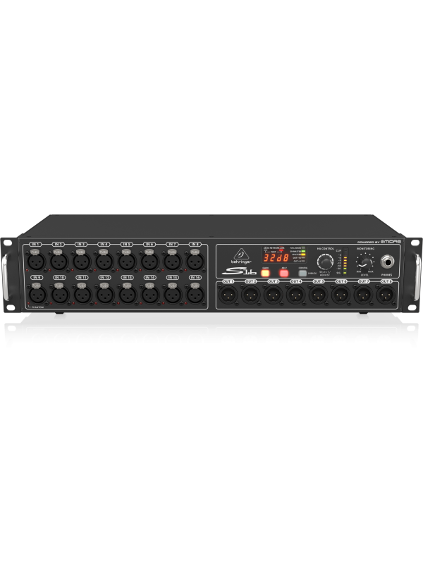 S16 I/O STAGE BOX 16-Entrada 8-Salidas TECNOLOGIA KLARK TEKNIK SUPERMAC ...