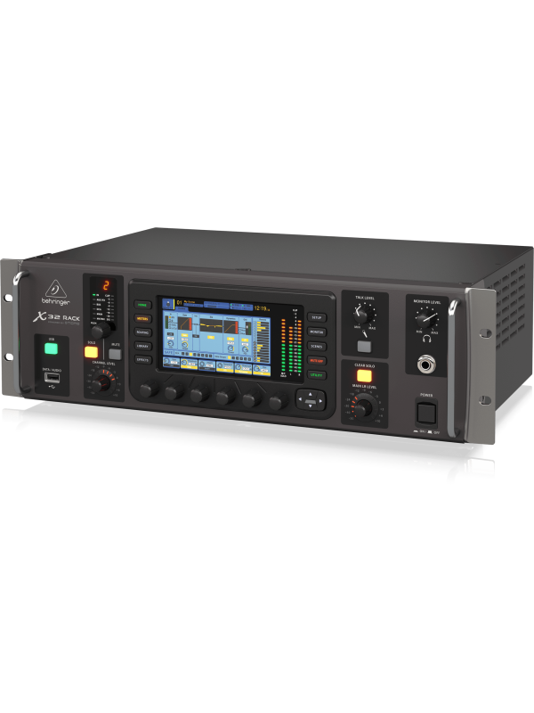 X32 RACK CONSOLA DIGITAL DE RACK 40-ENTRADAS, 16-PREAMPS MIDAS BEHRINGER