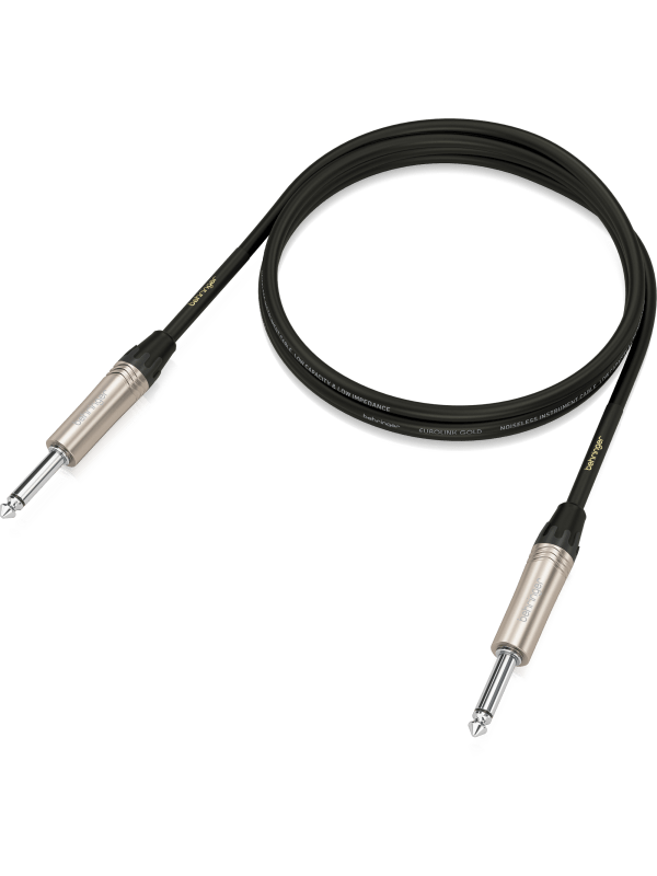 GIC-150 CABLE PARA INSTRUMENTO PLUG 1/4” TS - PLUG 1/4” TS 5 FT. / 1.5 ...