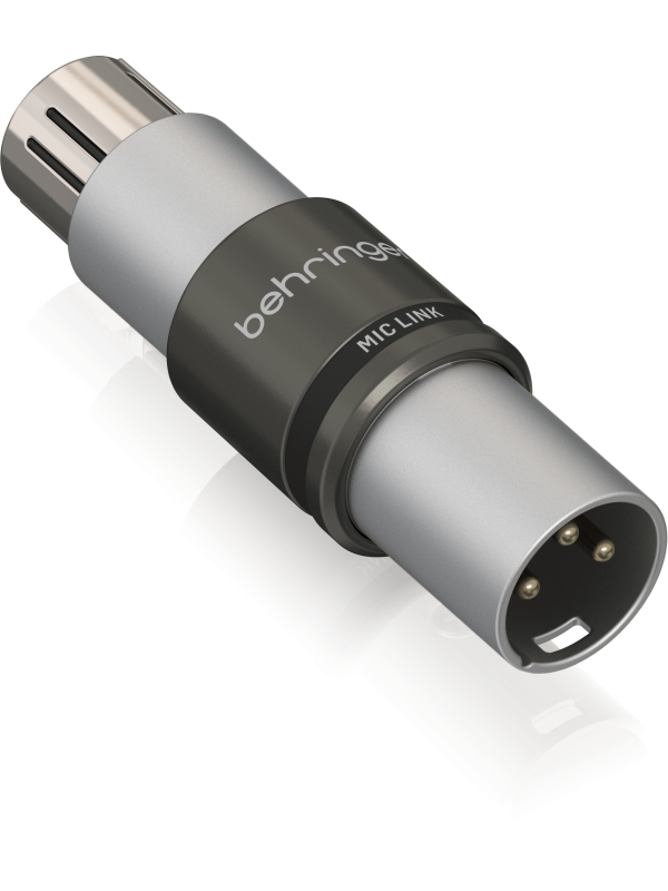 MIC LINK BOOSTER COMPACTO PARA MICRÓFONO DINÁMICO CON PREAMP BEHRINGER