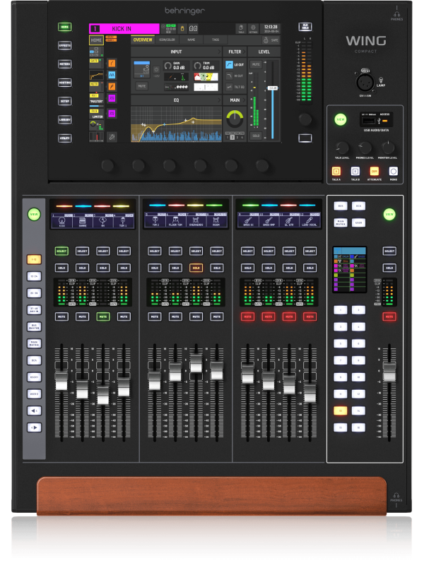 WING COMPACT CONSOLA DIGITAL 48-Canales 28-Buses 16-Fader Control ...