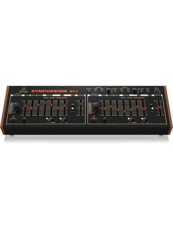 SYNCUSSION SY-1 SINTETIZADOR DE PERCUSION ANALOGO BEHRINGER