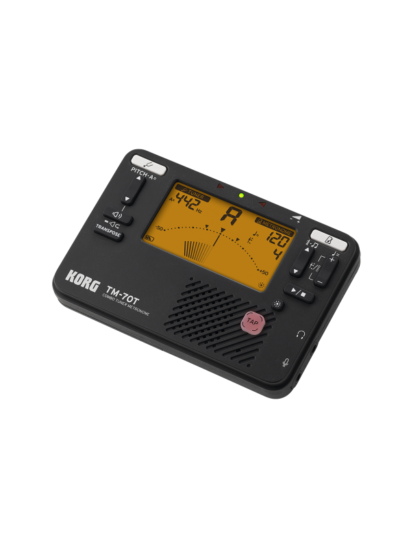 TM-70T BK AFINADOR Y METRONOMO [COMBO TUNER] KORG