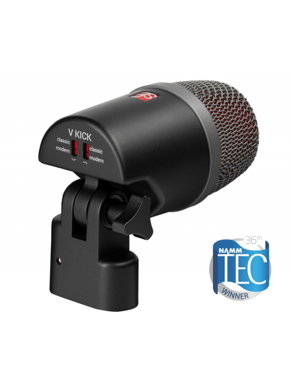 V-KICK-U MICROFONO SUPERCARDIOIDE PARA KICK DRUM CON MODERACION CLASICA ...